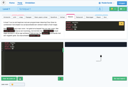 Hedy (programmeertaal) - Wikikids